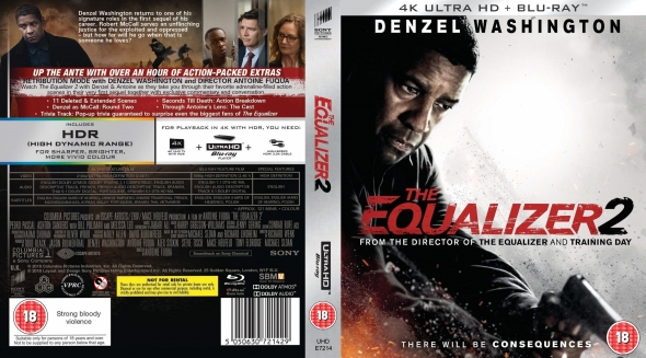 CoverCity - DVD Covers & Labels - The Equalizer 2 4K