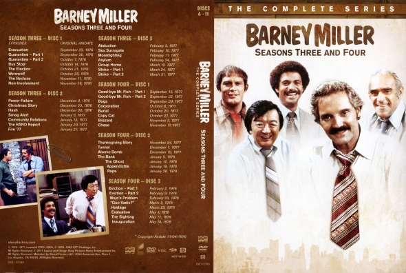 Covercity Dvd Covers And Labels Barney Miller Season 3 And 4
