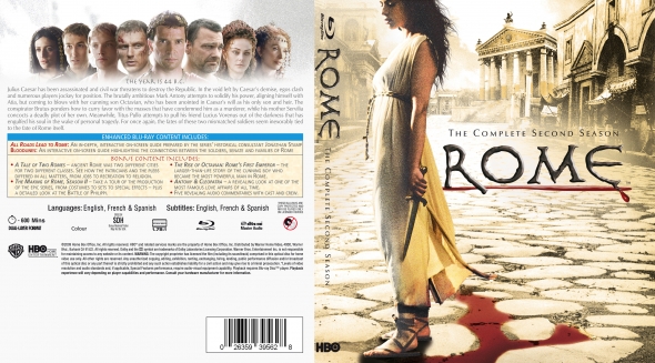 CoverCity - DVD Covers & Labels - Rome - Season 2