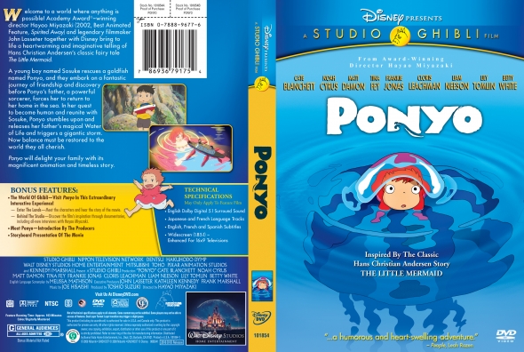 CoverCity - DVD Covers & Labels - Ponyo