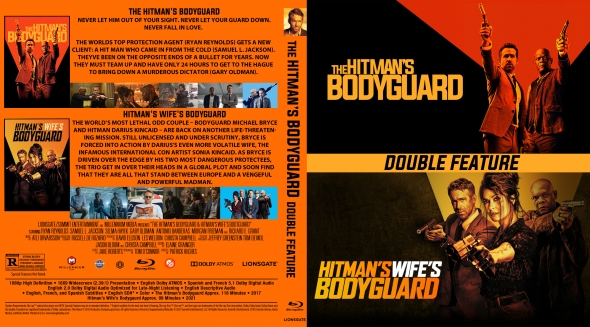 CoverCity - DVD Covers & Labels - The Hitman's Bodyguard Double Feature