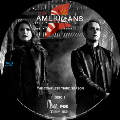 CoverCity - DVD Covers & Labels - The Americans - Season 3; disc 1