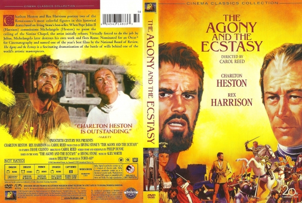 CoverCity - DVD Covers & Labels - The Agony and the Ecstasy