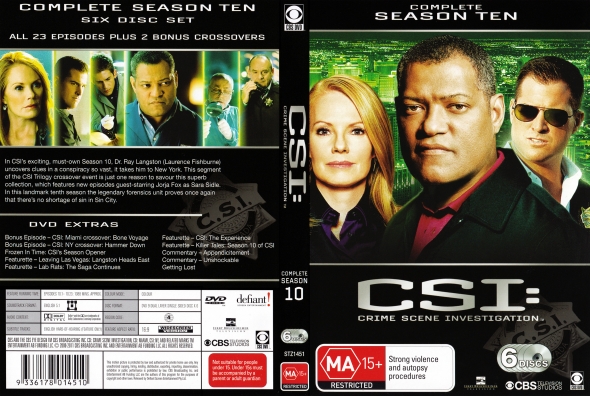 CoverCity - DVD Covers & Labels - CSI: Crime Scene Investigation ...