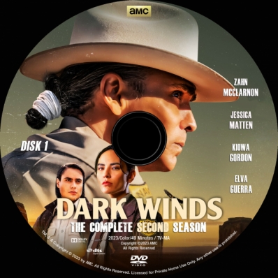 CoverCity - DVD Covers & Labels - Dark Winds - Season 2; disk 1