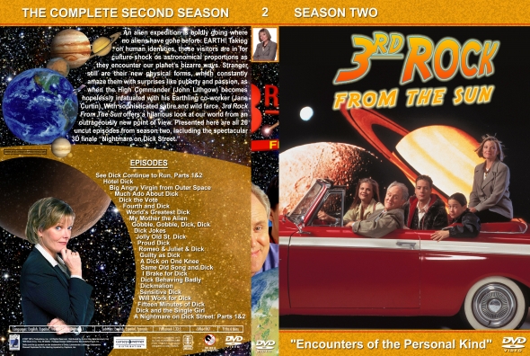 CoverCity - DVD Covers & Labels - 3rd Rock from the Sun - Season 2 ...