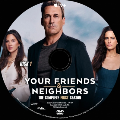 CoverCity - DVD Covers & Labels - Your Friends & Neighbors - Season 1 ...