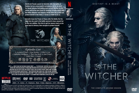CoverCity - DVD Covers & Labels - The Witcher - Season 2