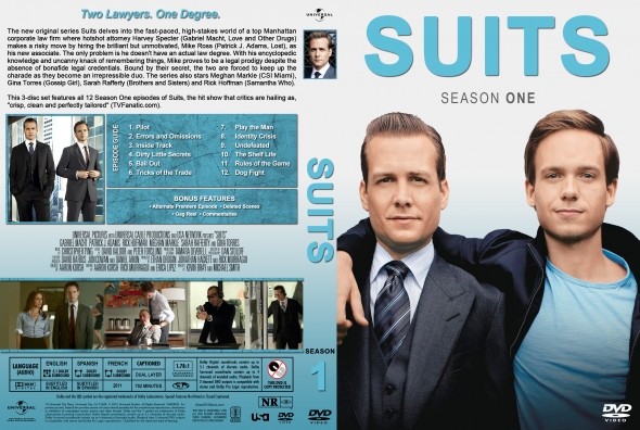CoverCity - DVD Covers & Labels - Suits - Season 1