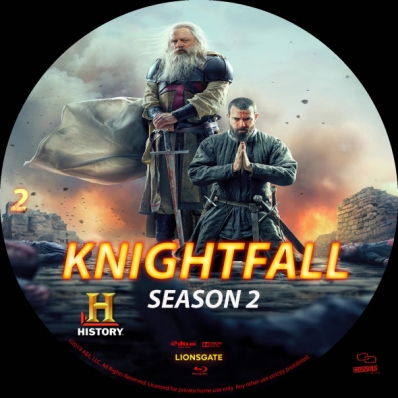 CoverCity - DVD Covers & Labels - Knightfall - Season 2; disc 2