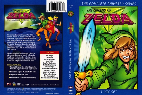 CoverCity - DVD Covers & Labels - The Legend of Zelda - The Complete ...