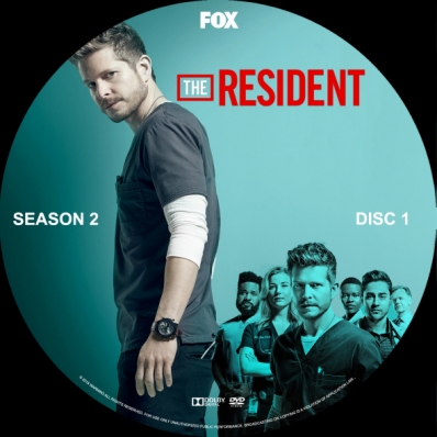CoverCity - DVD Covers & Labels - The Resident - Season 2; disc 1