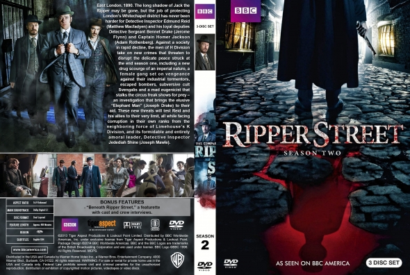 CoverCity - DVD Covers & Labels - Ripper Street - Season 2 (spanning spine)