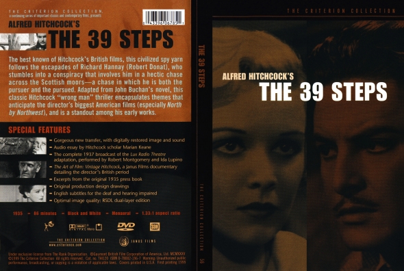 CoverCity - DVD Covers & Labels - The 39 Steps