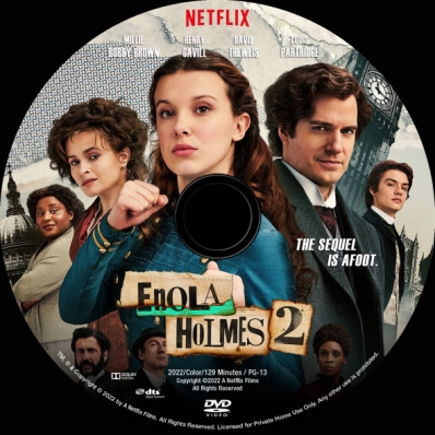 CoverCity - DVD Covers & Labels - Enola Holmes 2
