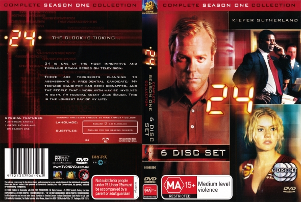 CoverCity - DVD Covers & Labels - 24 - Season 1