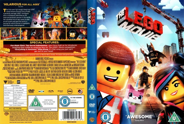 The Lego Movie Dvd Cover