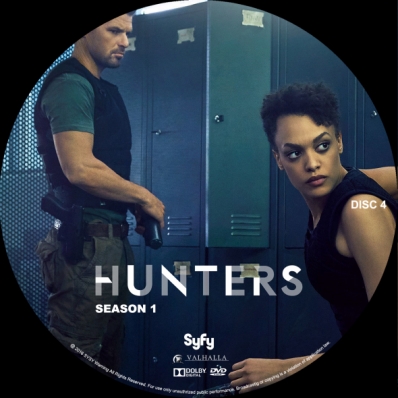 CoverCity - DVD Covers & Labels - Hunters - Season 1; disc 4