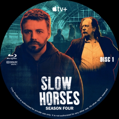 CoverCity - DVD Covers & Labels - Slow Horses - Season 4; disc 1