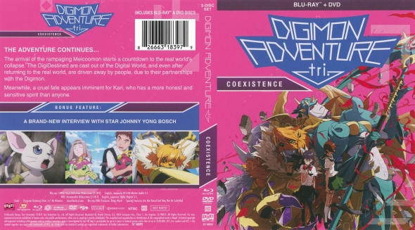 CoverCity - DVD Covers & Labels - Digimon Adventure tri: Coexistence