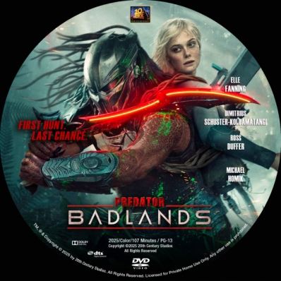 CoverCity - DVD Covers & Labels - Predator: Badlands