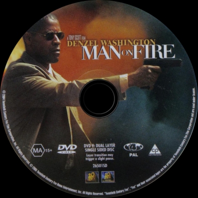 CoverCity - DVD Covers & Labels - Man on Fire