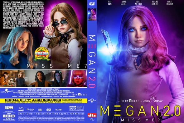 CoverCity - DVD Covers & Labels - M3GAN 2.0