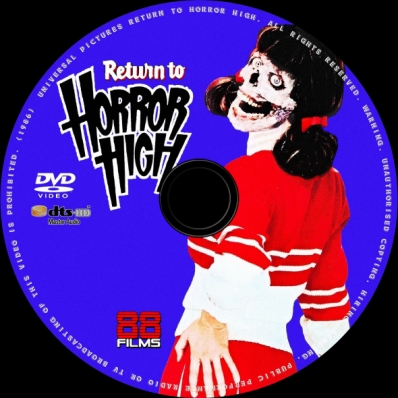 CoverCity - DVD Covers & Labels - Return to Horror High