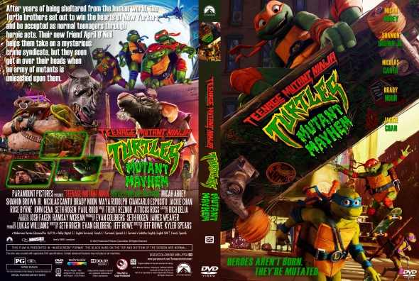 Teenage Mutant Ninja Turtles Complete Dvd Cover 4 Film Favorites: