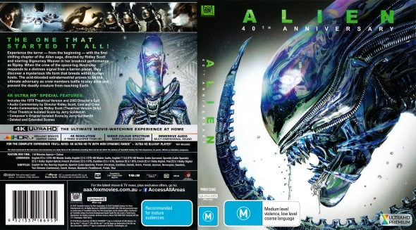 CoverCity - DVD Covers & Labels - Alien 4K