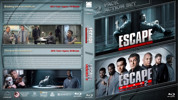 CoverCity - DVD Covers & Labels - Escape Plan Double Feature
