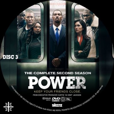 CoverCity - DVD Covers & Labels - Power - Season 2; disc 3