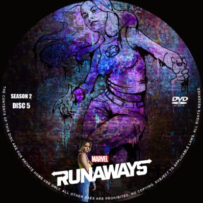 CoverCity - DVD Covers & Labels - Runaways - Season 2; disc 5