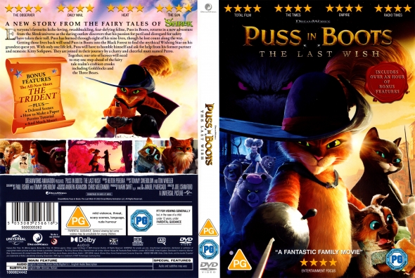 CoverCity - DVD Covers & Labels - Puss In Boots - The Last Wish
