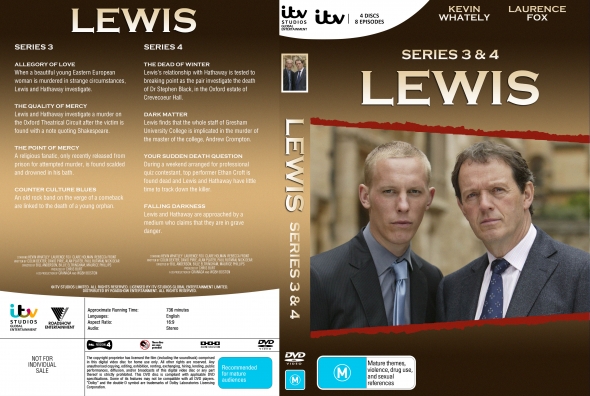 CoverCity - DVD Covers & Labels - Lewis - Season 3 & 4