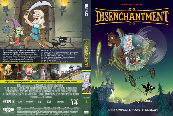 CoverCity - DVD Covers & Labels - Disenchantment - Season 4