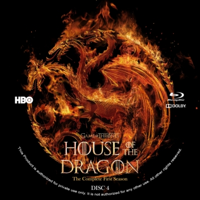 CoverCity - DVD Covers & Labels - House of the Dragon - Season 1; disc 4