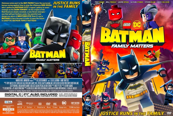 CoverCity - DVD Covers & Labels - LEGO DC: Batman - Family Matters