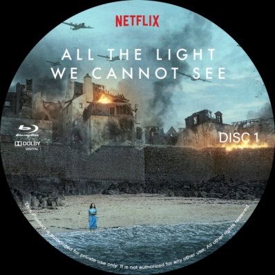 CoverCity - DVD Covers & Labels - All the Light We Cannot See; disc 1