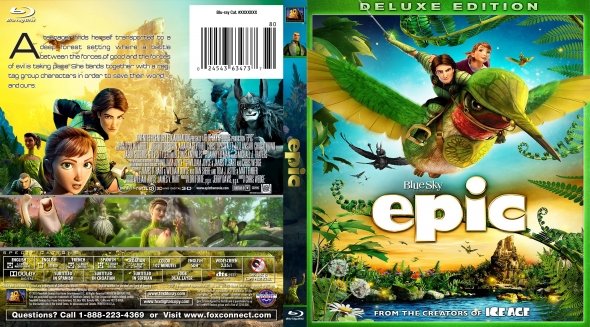 Epic Dvd Label