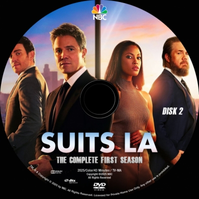 CoverCity - DVD Covers & Labels - Suits LA - Season 1; disk 2