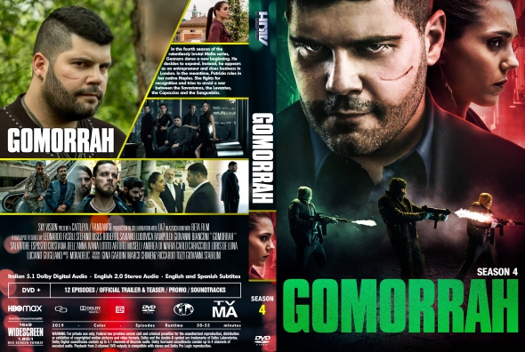CoverCity - DVD Covers & Labels - Gomorrah - Season 4