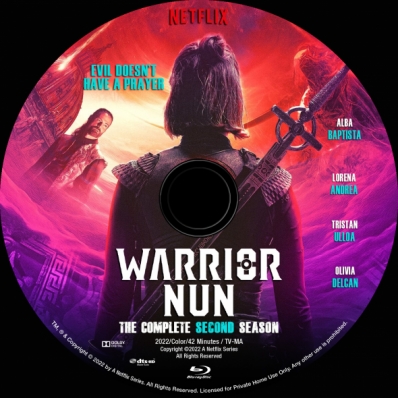 CoverCity - DVD Covers & Labels - Warrior Nun - Season 2