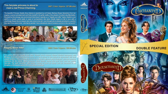 CoverCity - DVD Covers & Labels - Enchanted / Disenchanted Double Feature