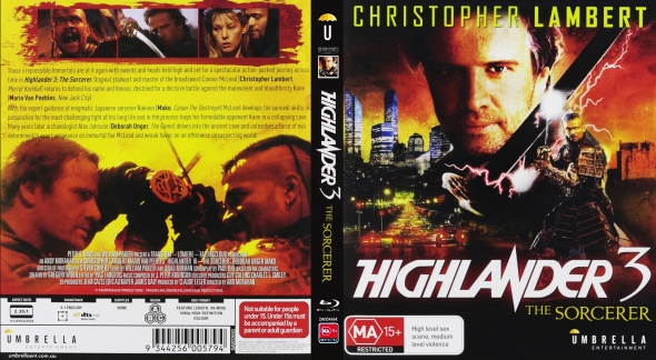 CoverCity - DVD Covers & Labels - highlander 3 - The sorcerer