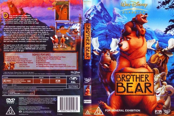 CoverCity - DVD Covers & Labels - Brother Bear