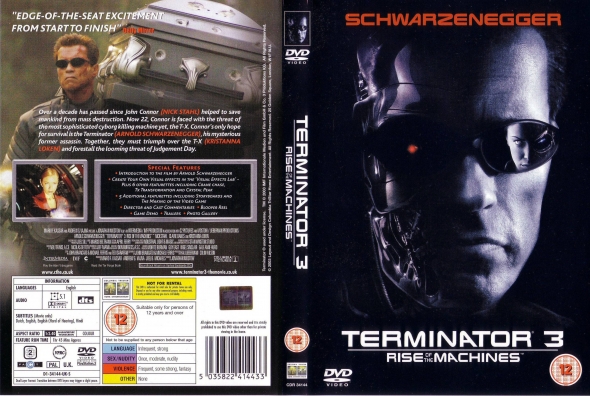 CoverCity - DVD Covers & Labels - Terminator 3: Rise of the Machines