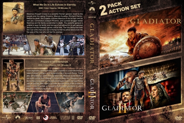 CoverCity - DVD Covers & Labels - Gladiator Double Feature