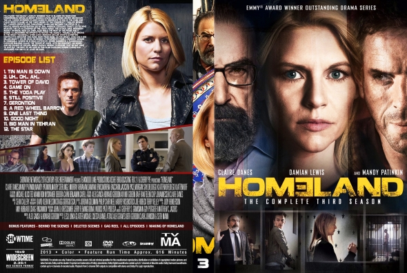 CoverCity - DVD Covers & Labels - Homeland - Season 3