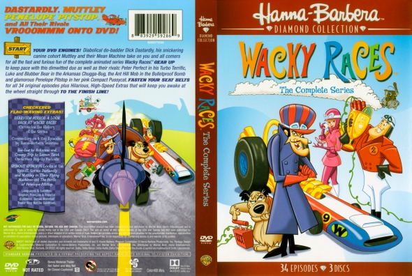 CoverCity - DVD Covers & Labels - Wacky Races